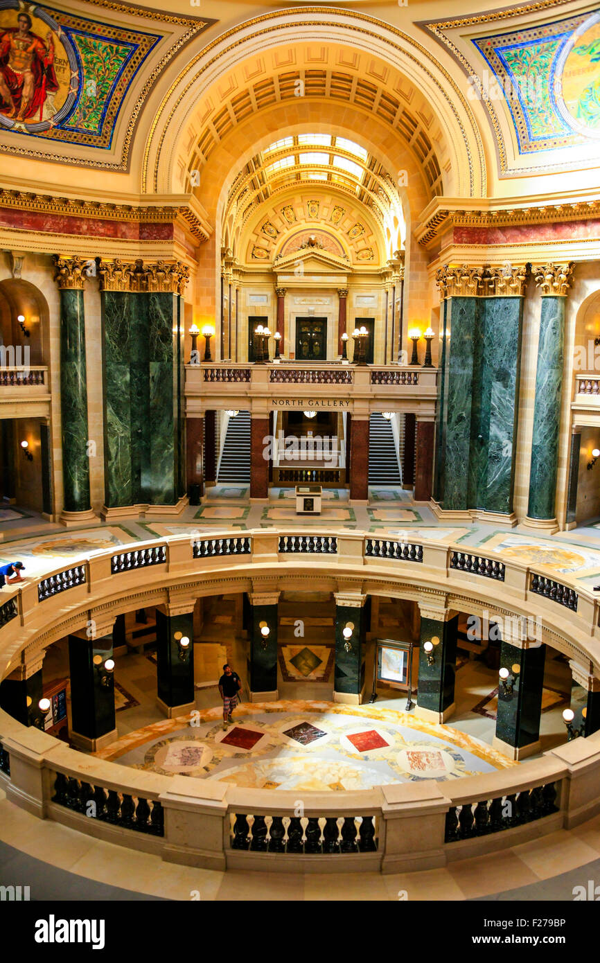 Capitol rotunda inside state building hi-res stock photography and ...