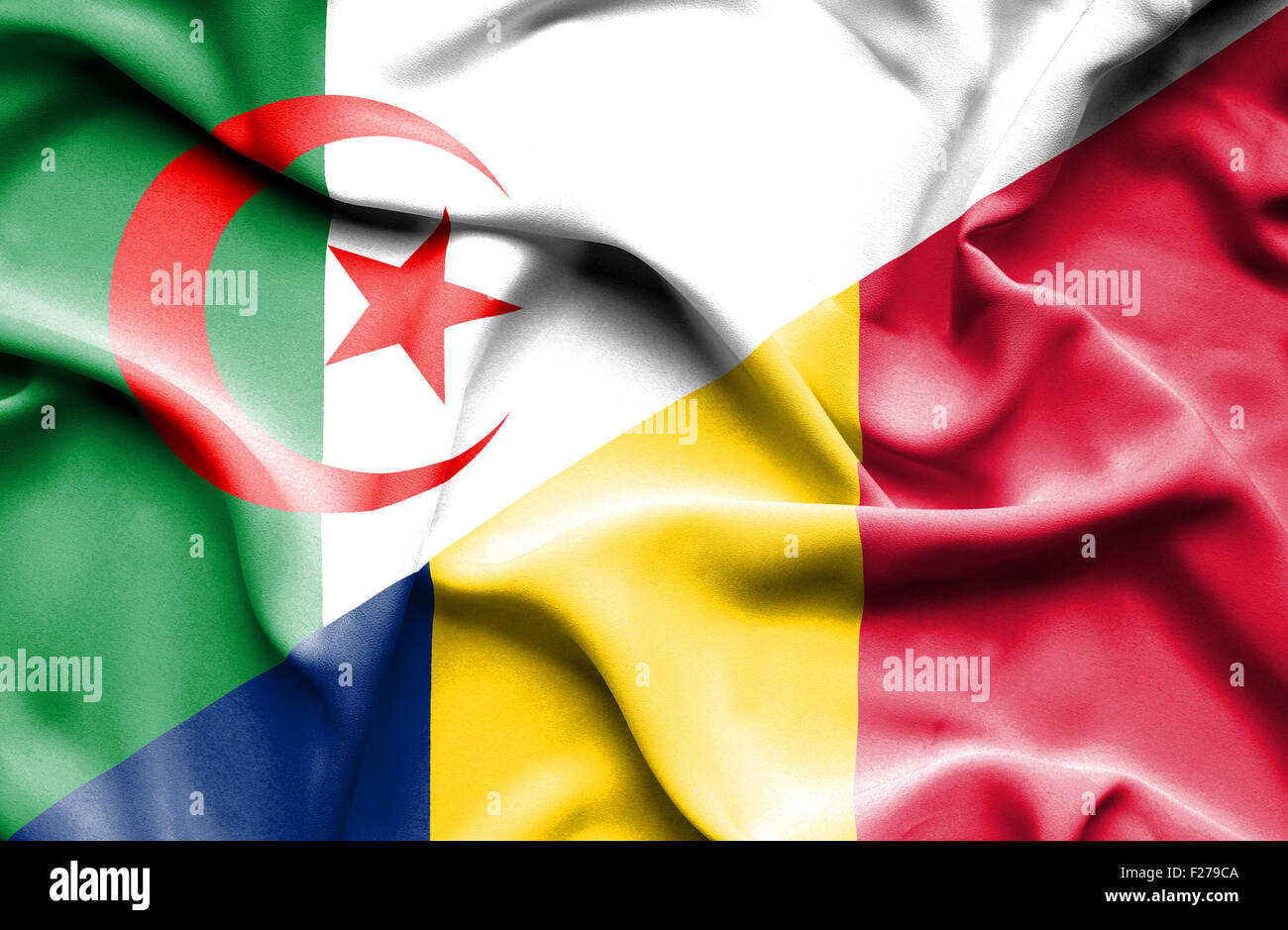 Algeria chad flag hi-res stock photography and images - Alamy