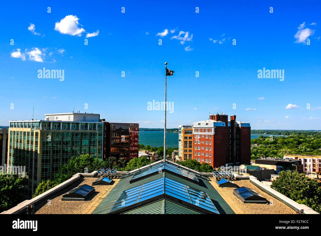 Madison wisconsin aerial hi-res stock photography and images - Alamy