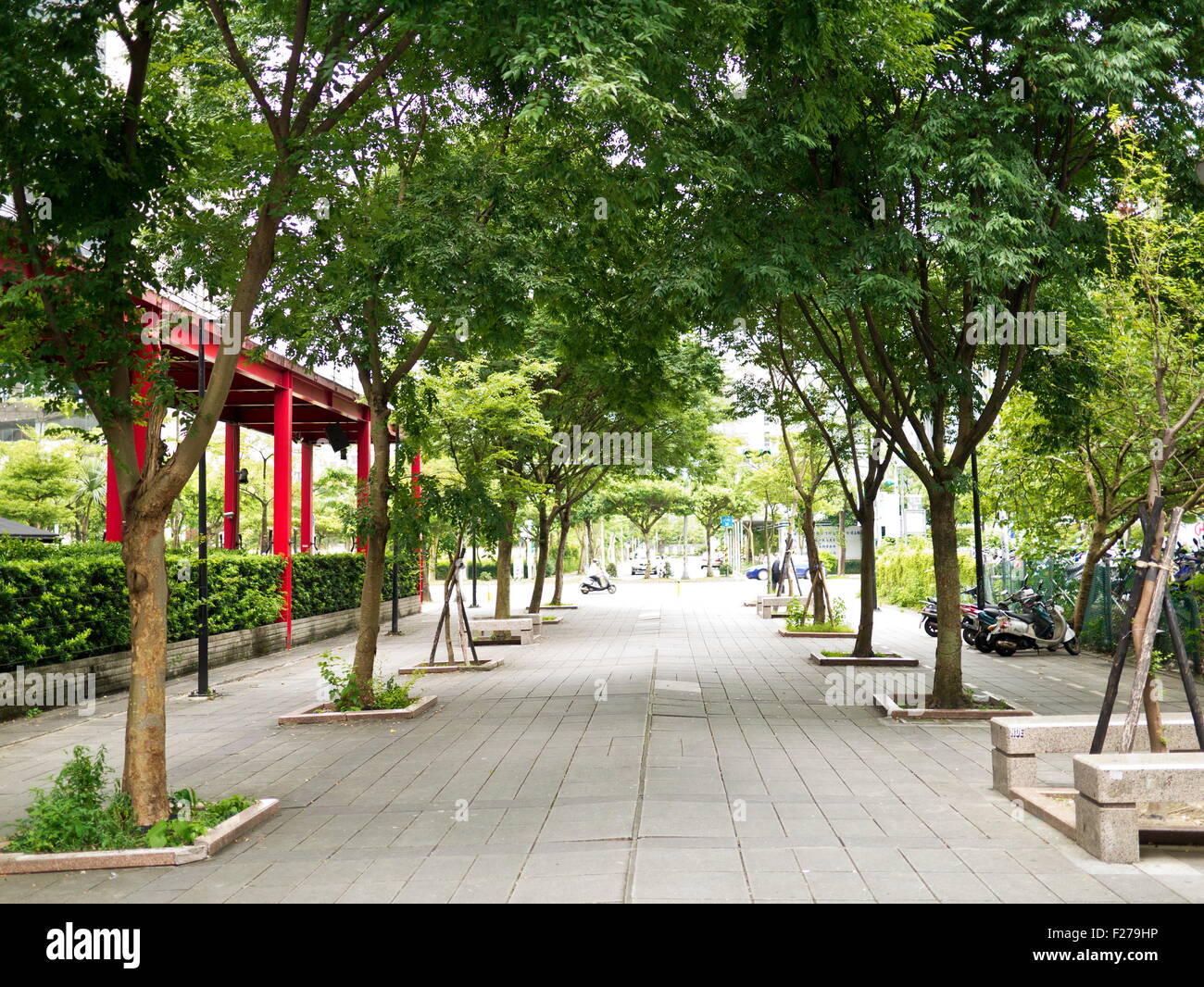 green plaza in Taipei city Stock Photo - Alamy