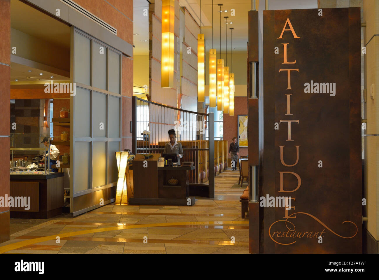 Restaurant front desk hi-res stock photography and images - Alamy