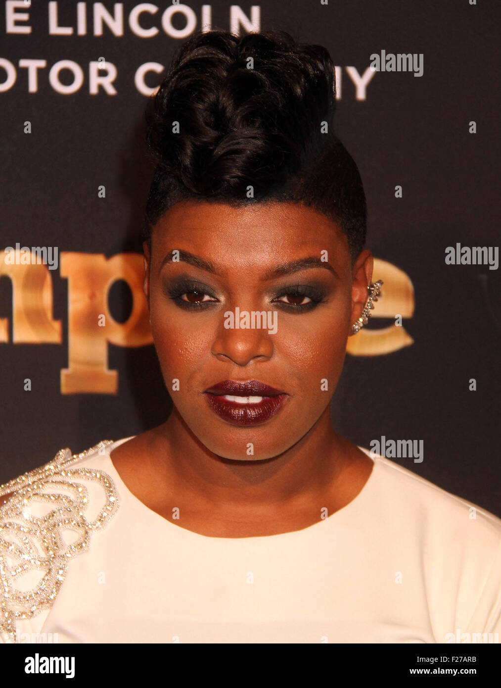 Sept. 12, 2015 - New York, New York, U.S. - Actress TA'RHONDA JONES ...