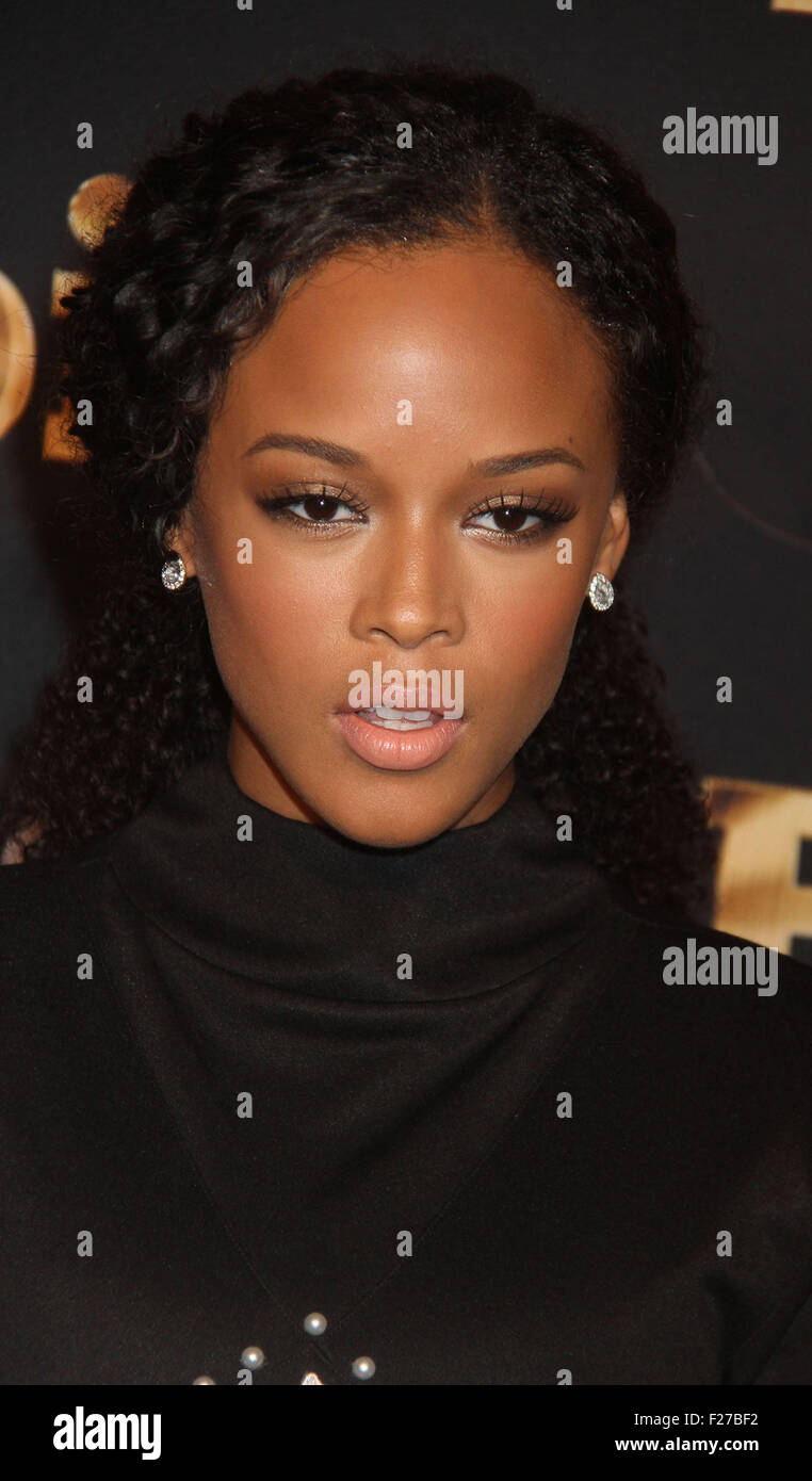 New York, New York, USA. 12th Sep, 2015. Actress SERAYAH MCNEILL ...