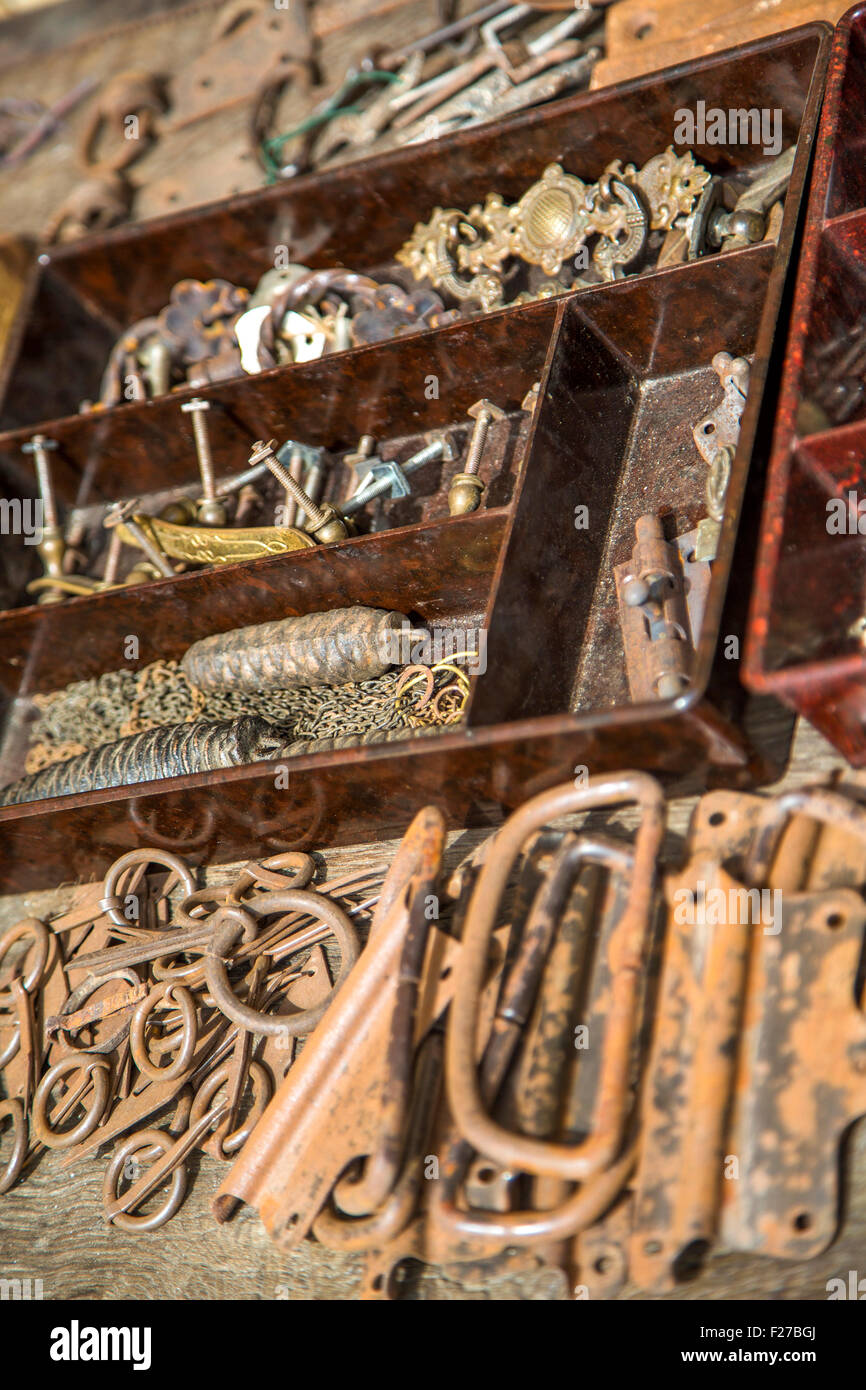 Old metalic tools Stock Photo - Alamy