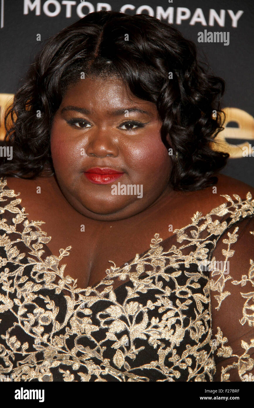 New York, New York, USA. 12th Sep, 2015. Actress GABOUREY SIDIBE ...