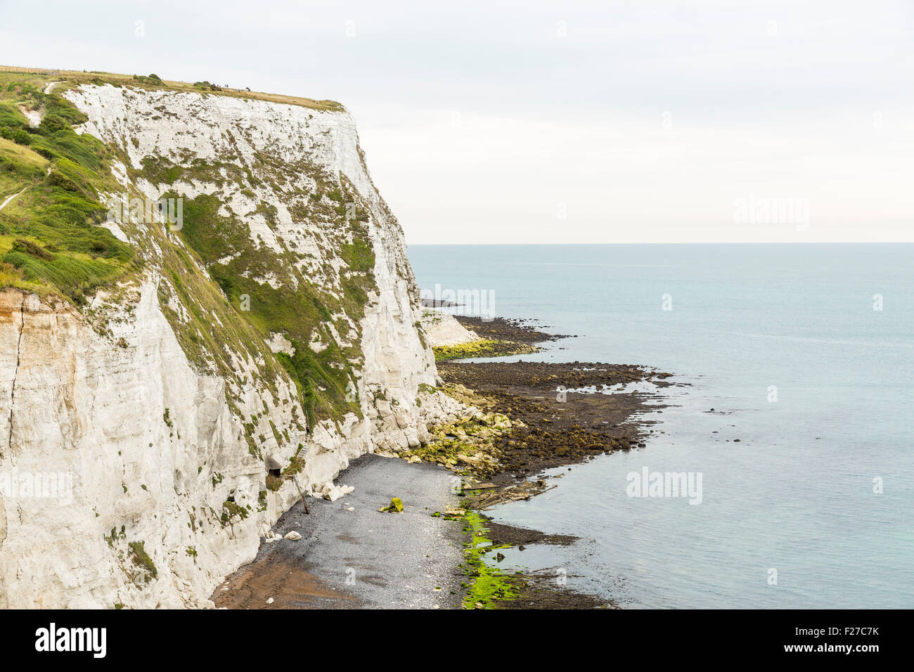Langdon stairs white cliffs dover hi-res stock photography and images ...
