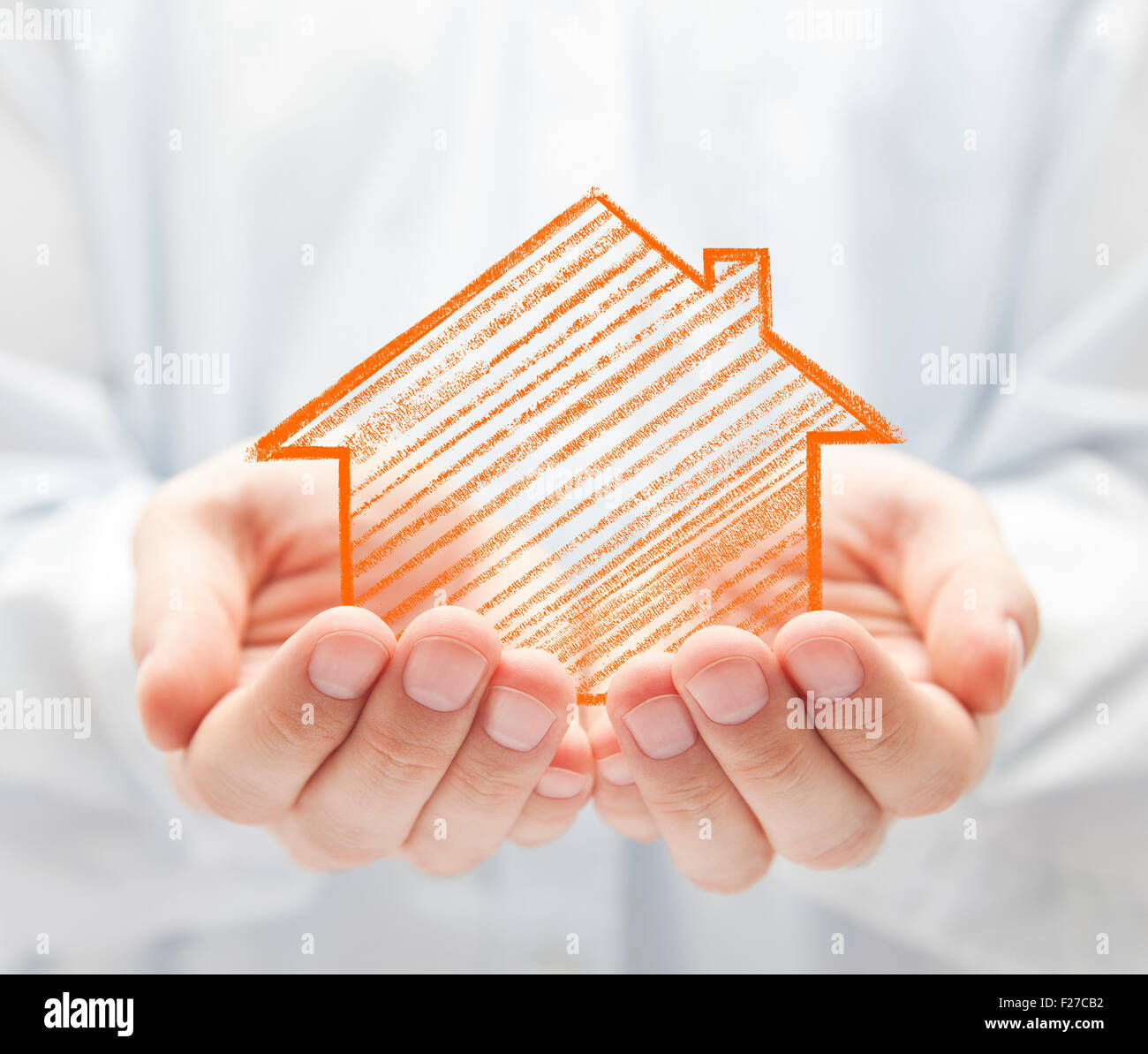 Hands holding drawing hi-res stock photography and images - Alamy