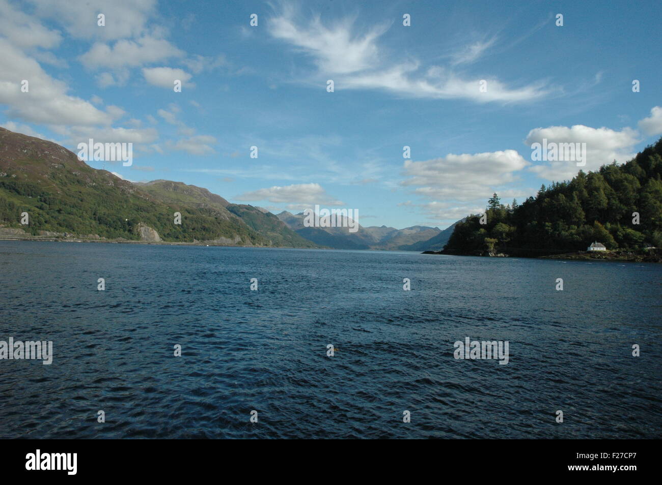 Loch Duich, Glen Sheil and Letterfearn Stock Photo - Alamy