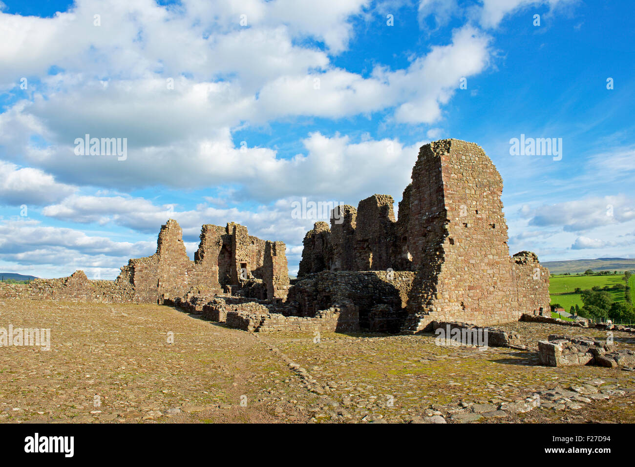 Brough Castle, Cumbria, England UK Stock Photo - Alamy
