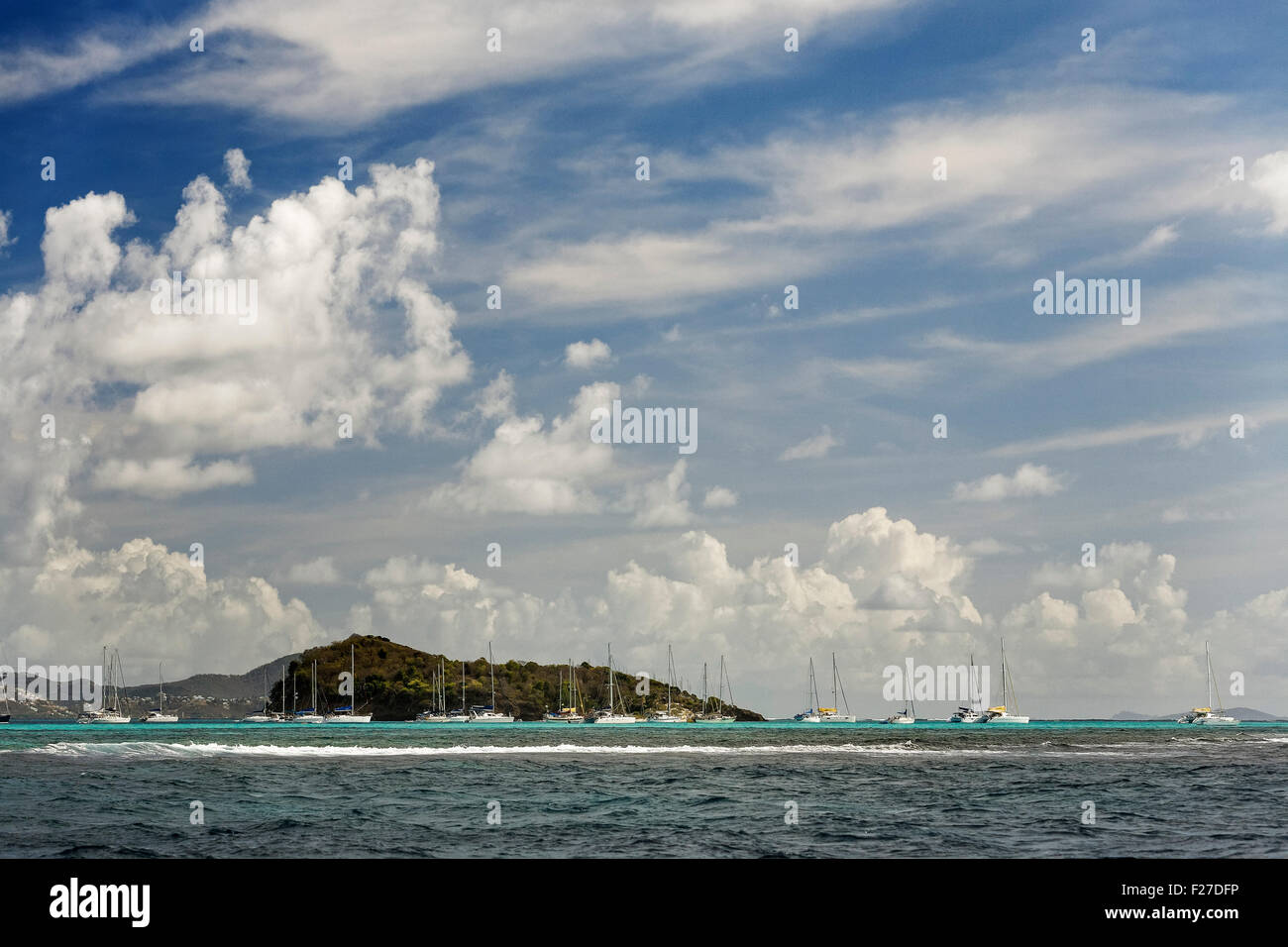 Tobago Cays Marine Park St Vincent The Grenadines Caribbean Stock