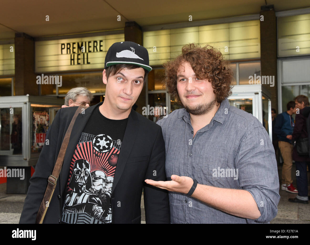 The 'Heil' movie premiere at Kino International in Alexanderplatz ...