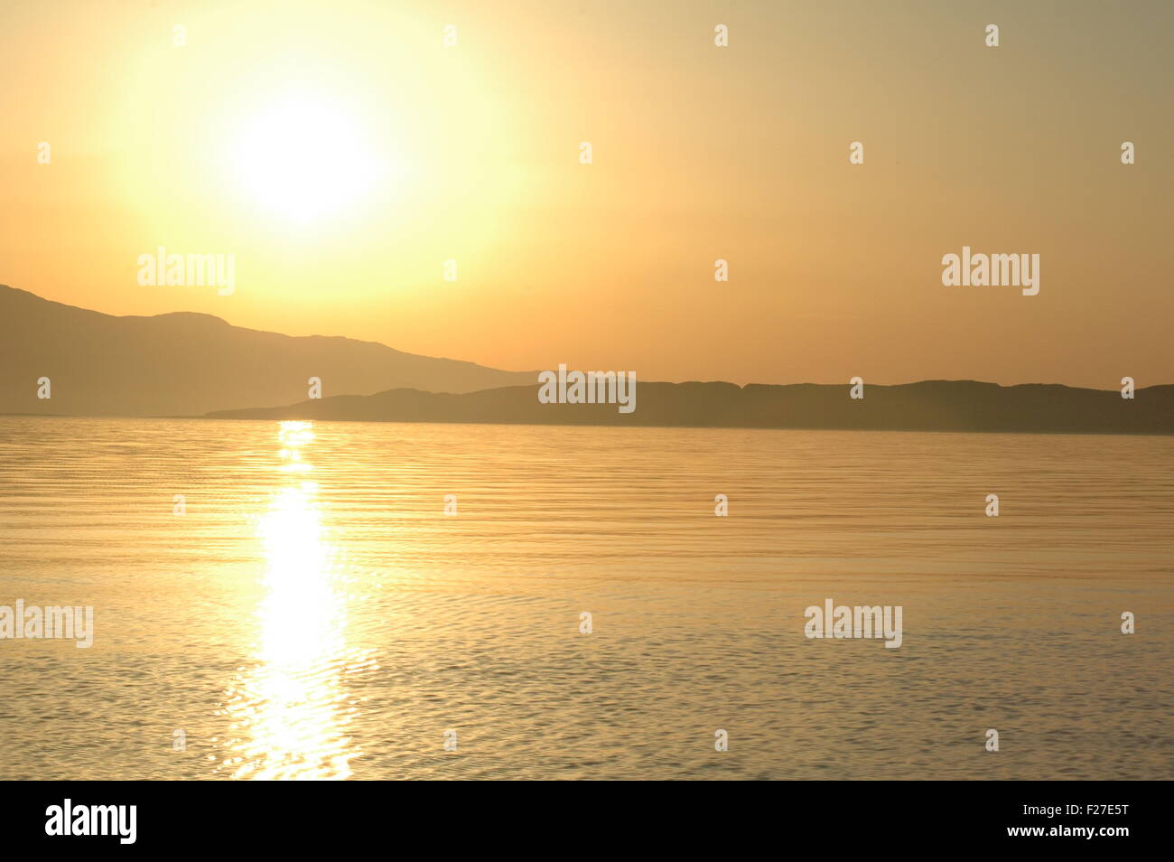 Firth of Lorn, Western Isles Scotland Stock Photo - Alamy