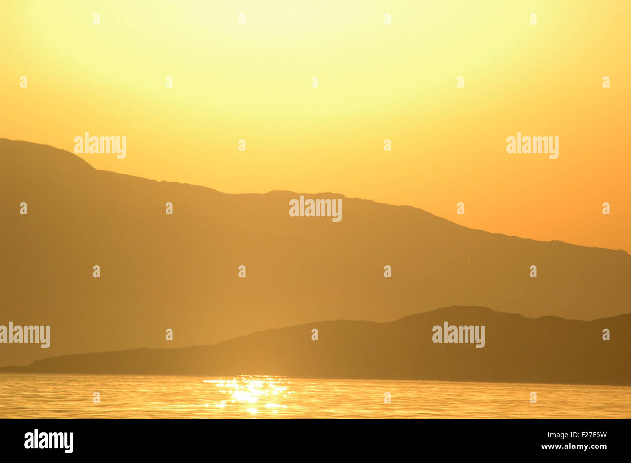 Firth of Lorn, Western Isles Scotland Stock Photo - Alamy