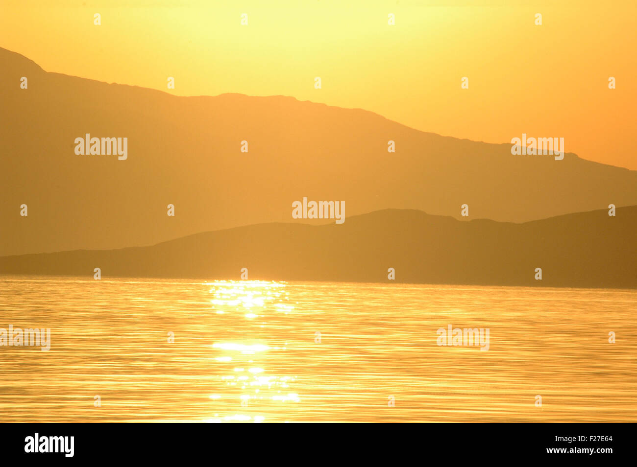 Firth of Lorn, Western Isles Scotland Stock Photo - Alamy