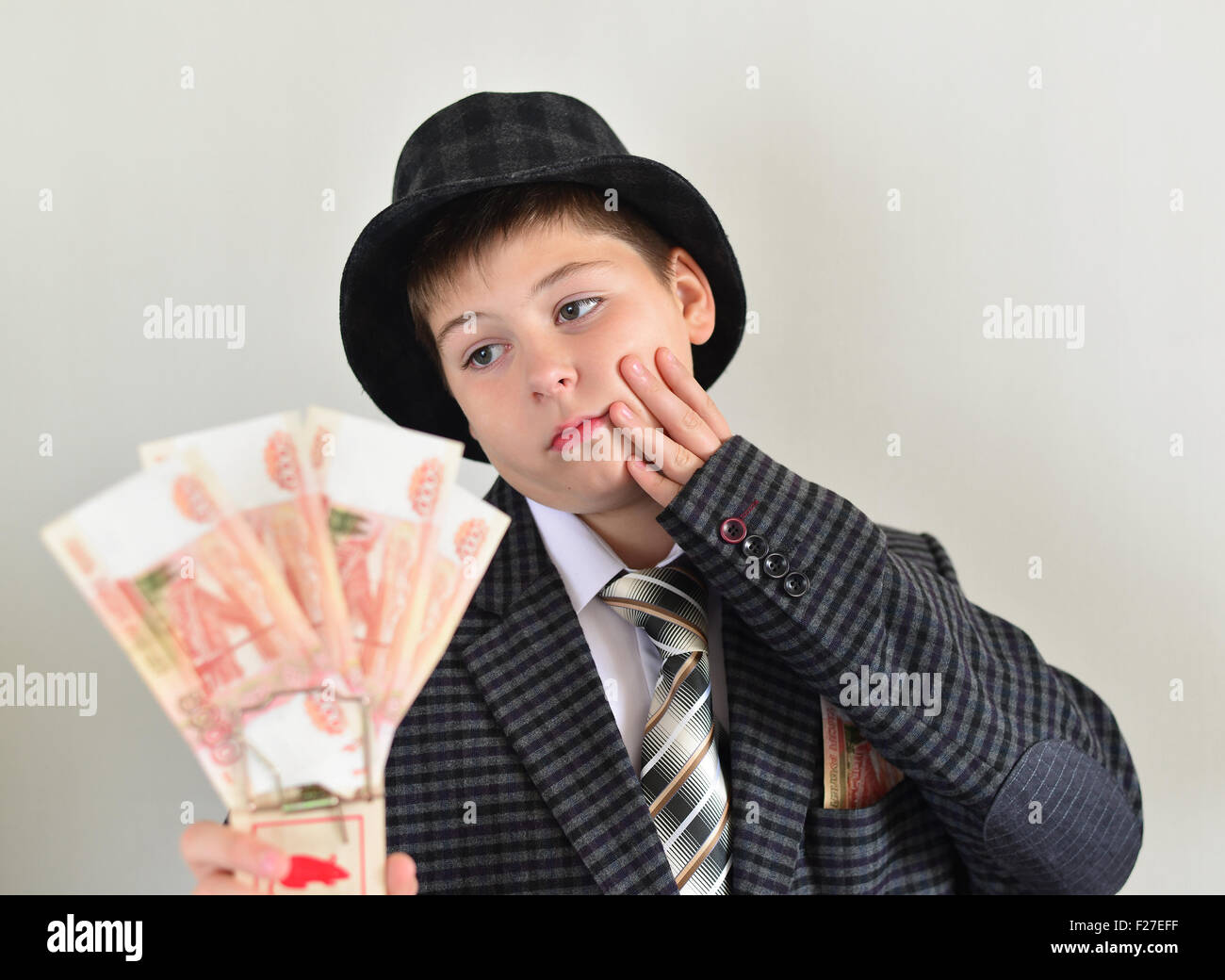 Russian teenager boy portrait hi-res stock photography and images - Alamy