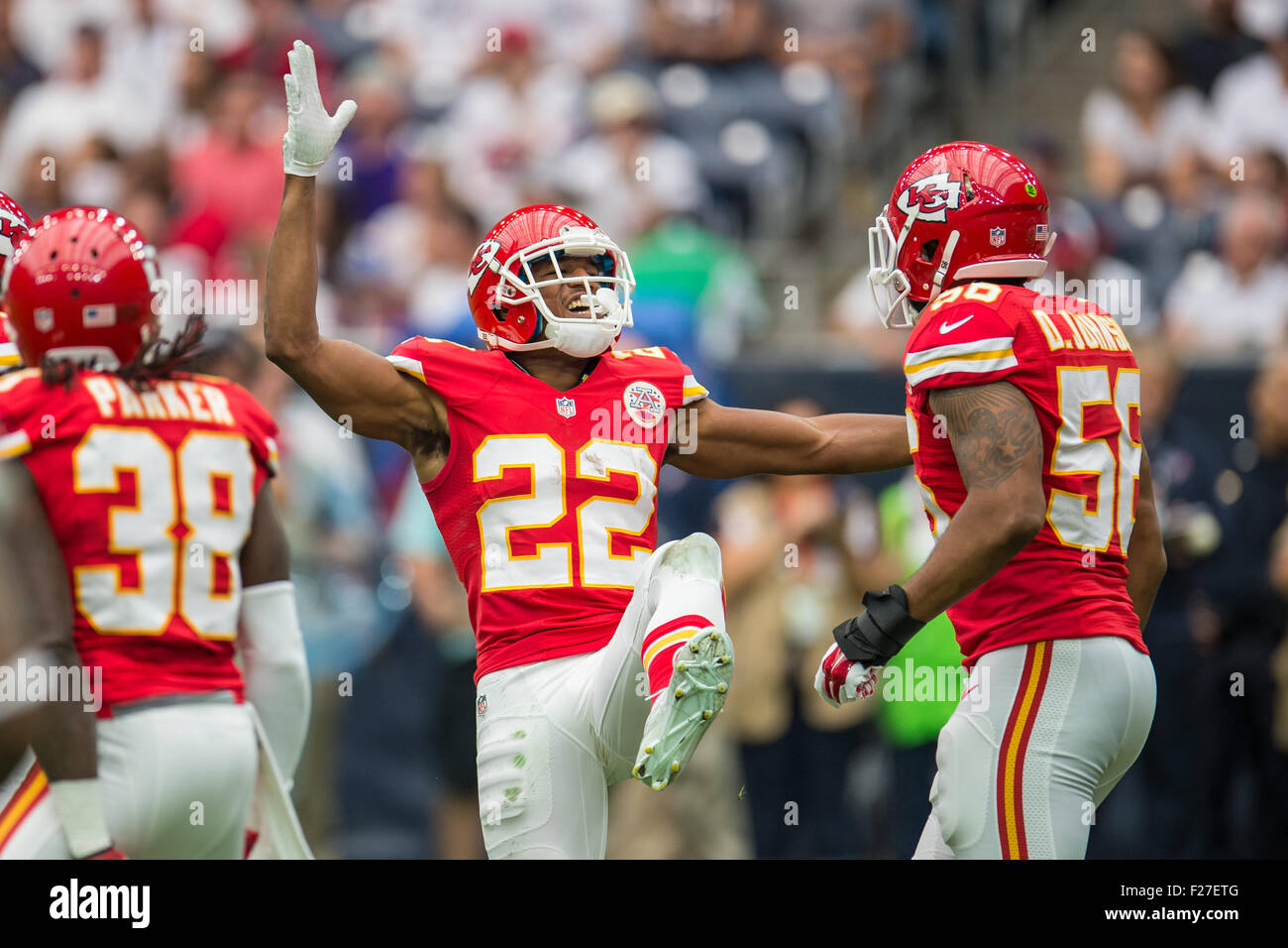 Houston, Texas, USA. 13th Sep, 2015. Kansas City Chiefs cornerback ...