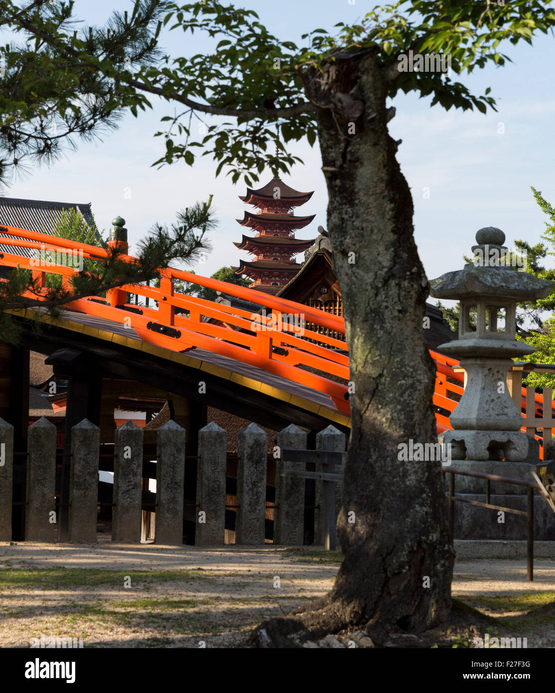 Detail of Itsukushima Shrine. Miyajima, Hatsukaichi, Hiroshima ...
