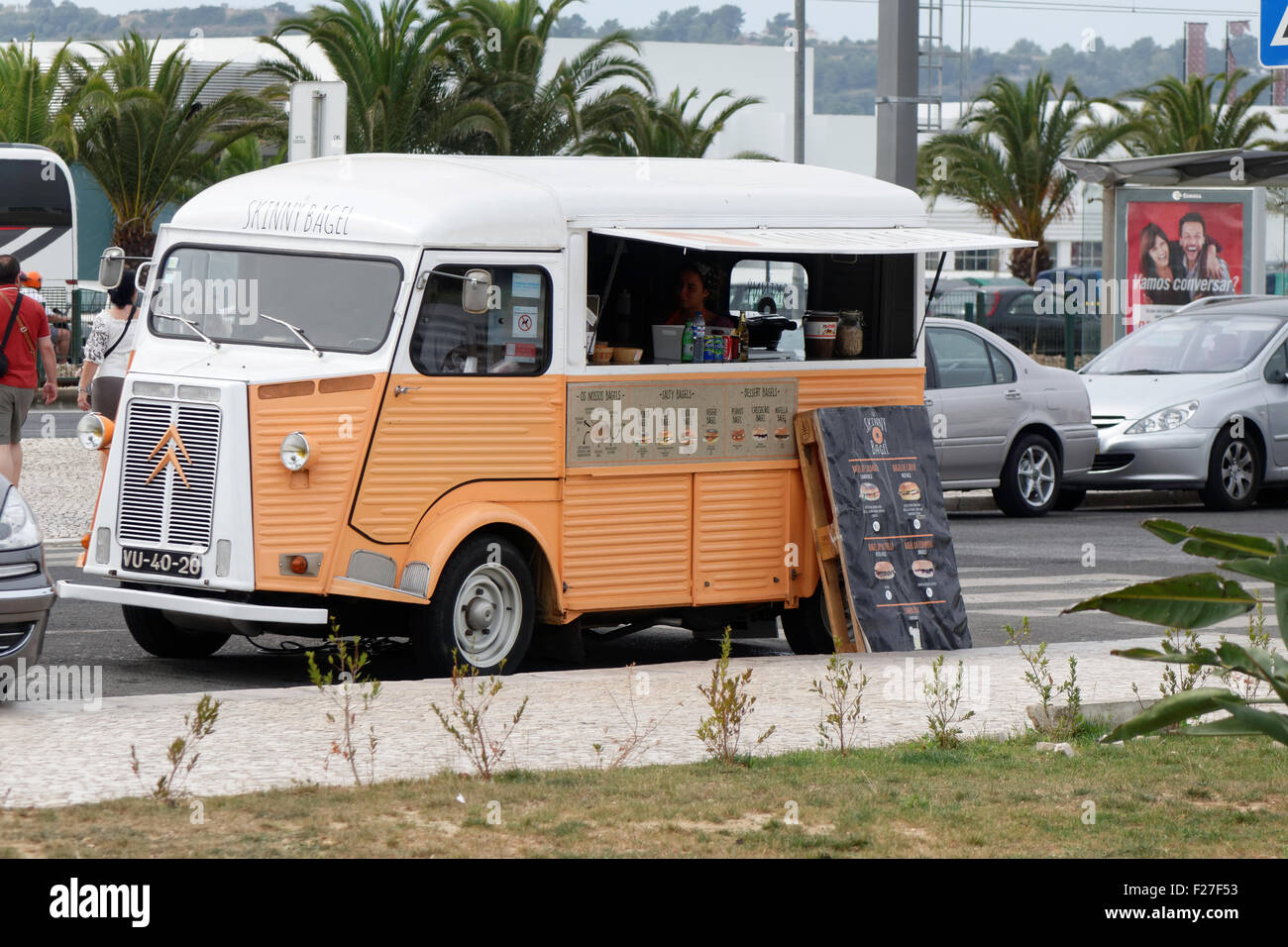 Mobile coffee van hi-res stock photography and images - Alamy