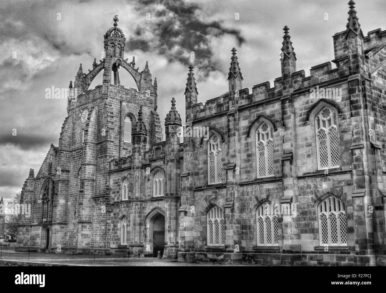 Image of Aberdeen University Building Stock Photo - Alamy