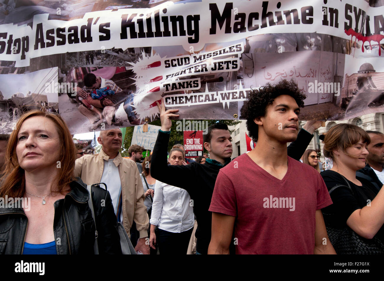 Thousands march through streets of London joining in solidarity with ...
