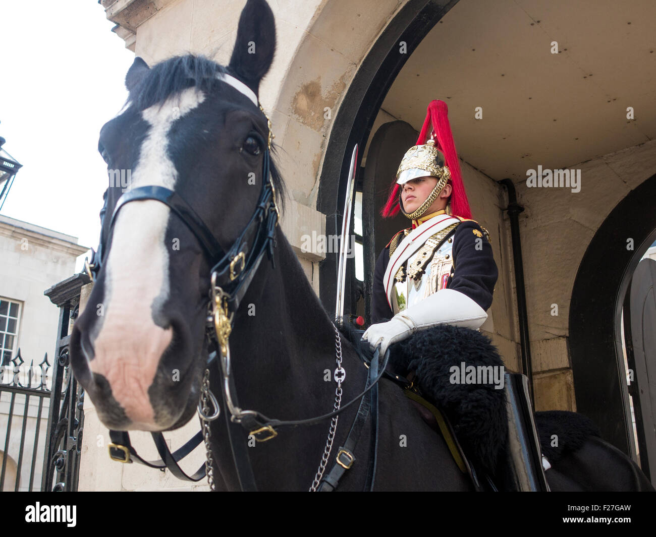 Close up household cavalry guards hi-res stock photography and images - Alamy