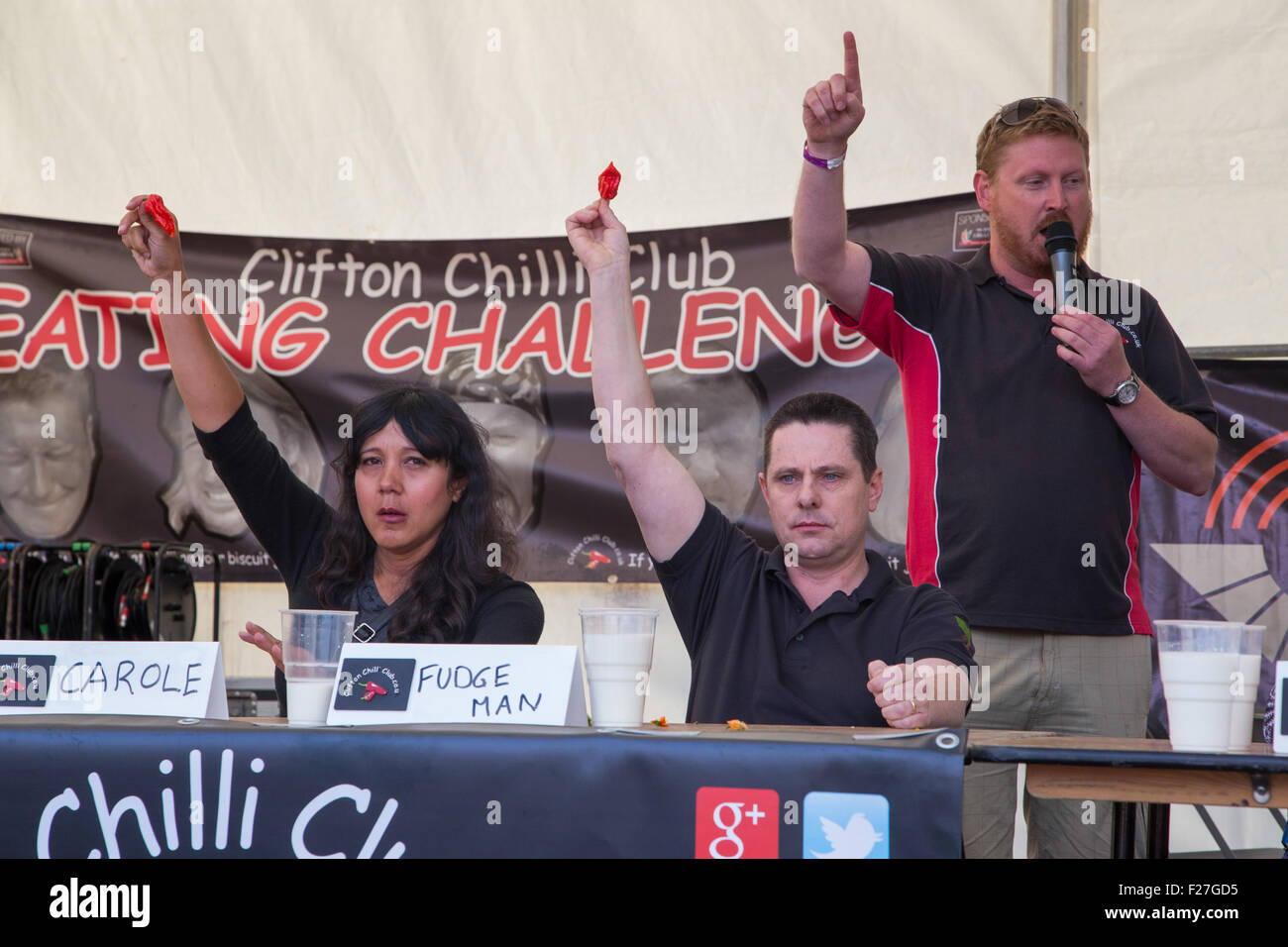 Bath, UK. 13th Sep, 2015. The annual Chilli Festival in Upton Cheyney ...