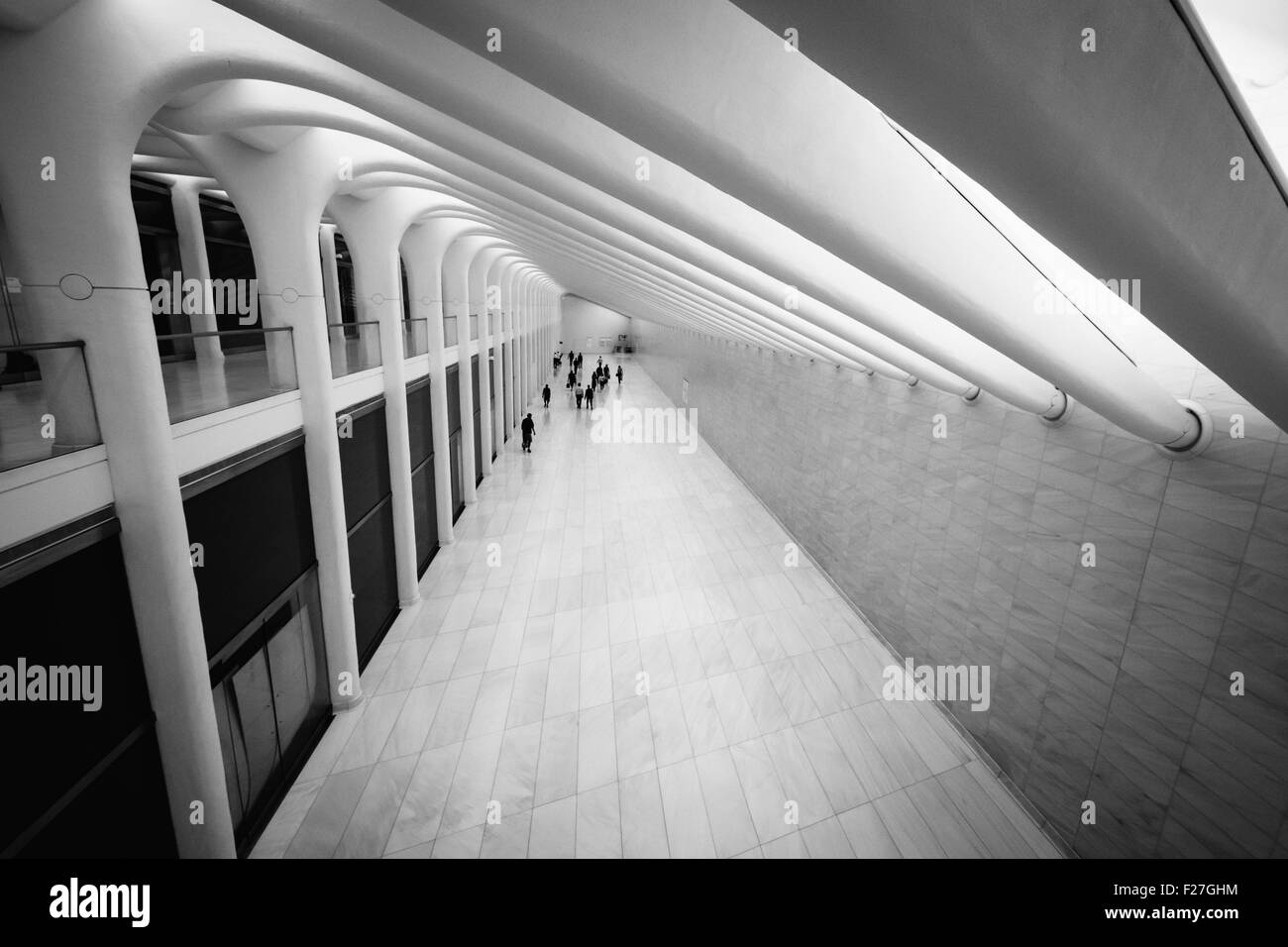 The World Trade Center West Concourse in Lower Manhattan, New York ...