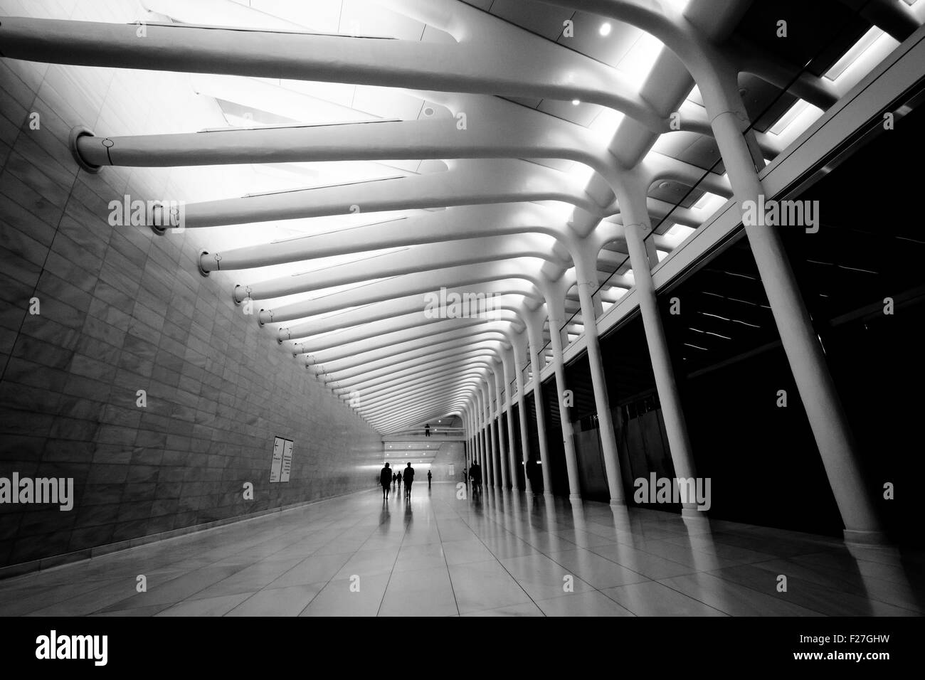 The World Trade Center West Concourse in Lower Manhattan, New York ...