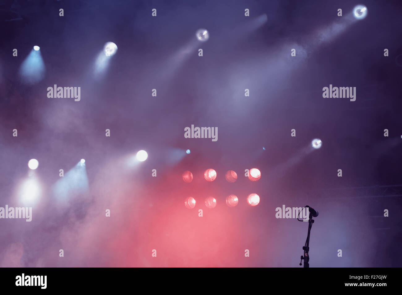 Pink stage light hi-res stock photography and images - Alamy