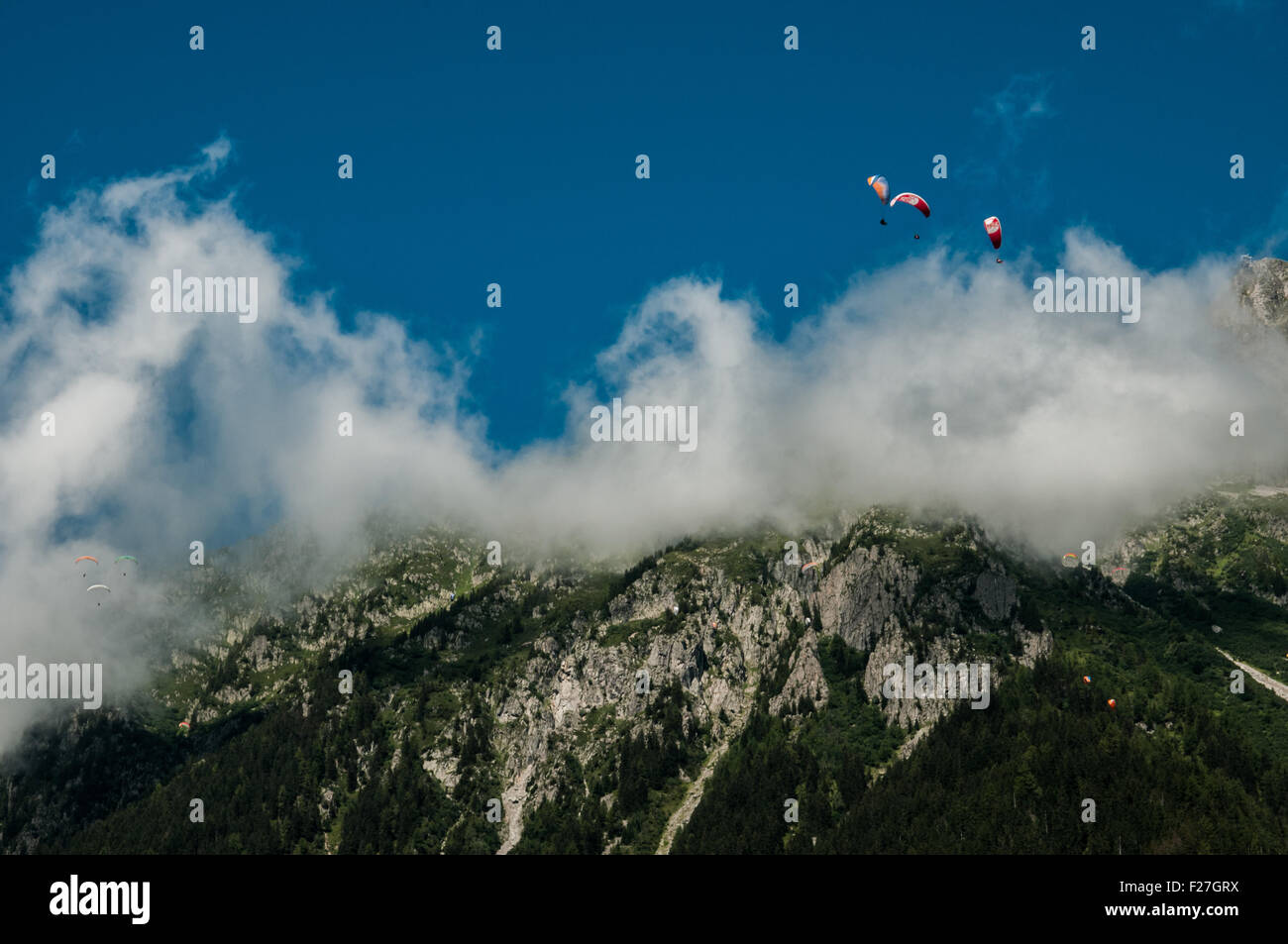 Spreading the wings over Europe high over the Mountains Ray Boswell ...