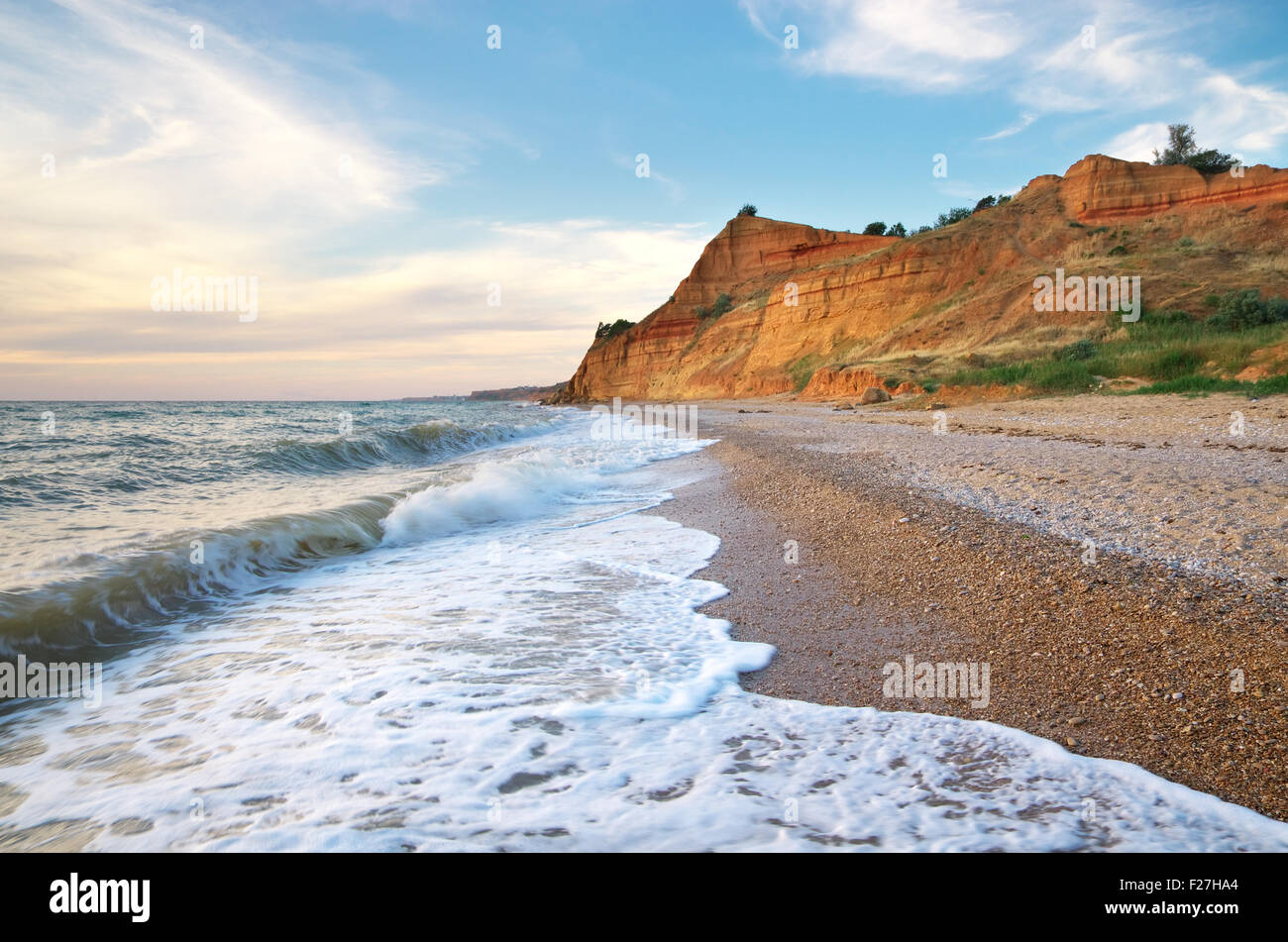 Beautiful seascape calm ocean hi-res stock photography and images - Alamy