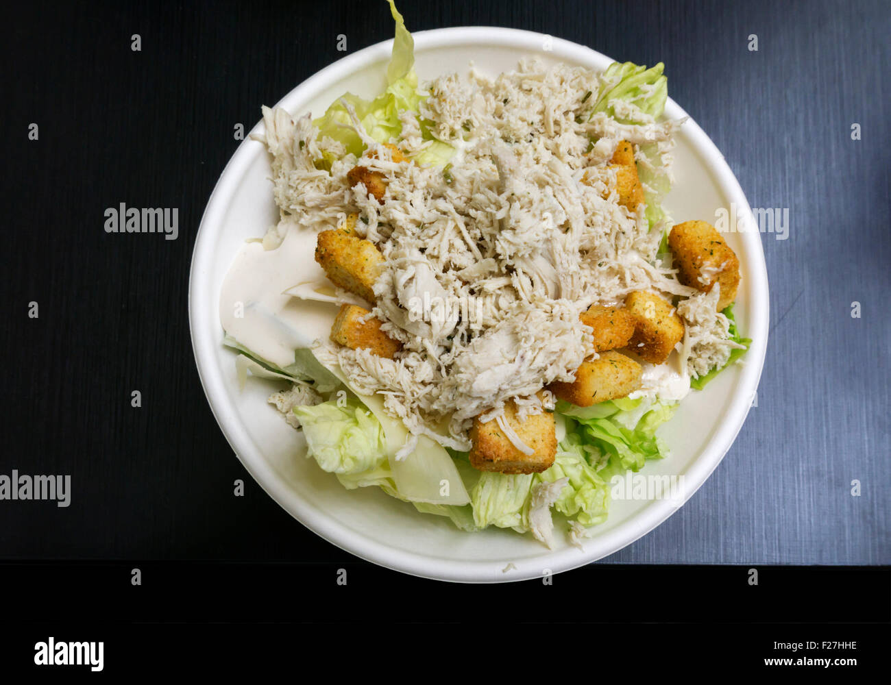 Chicken caesar salads hi-res stock photography and images - Alamy