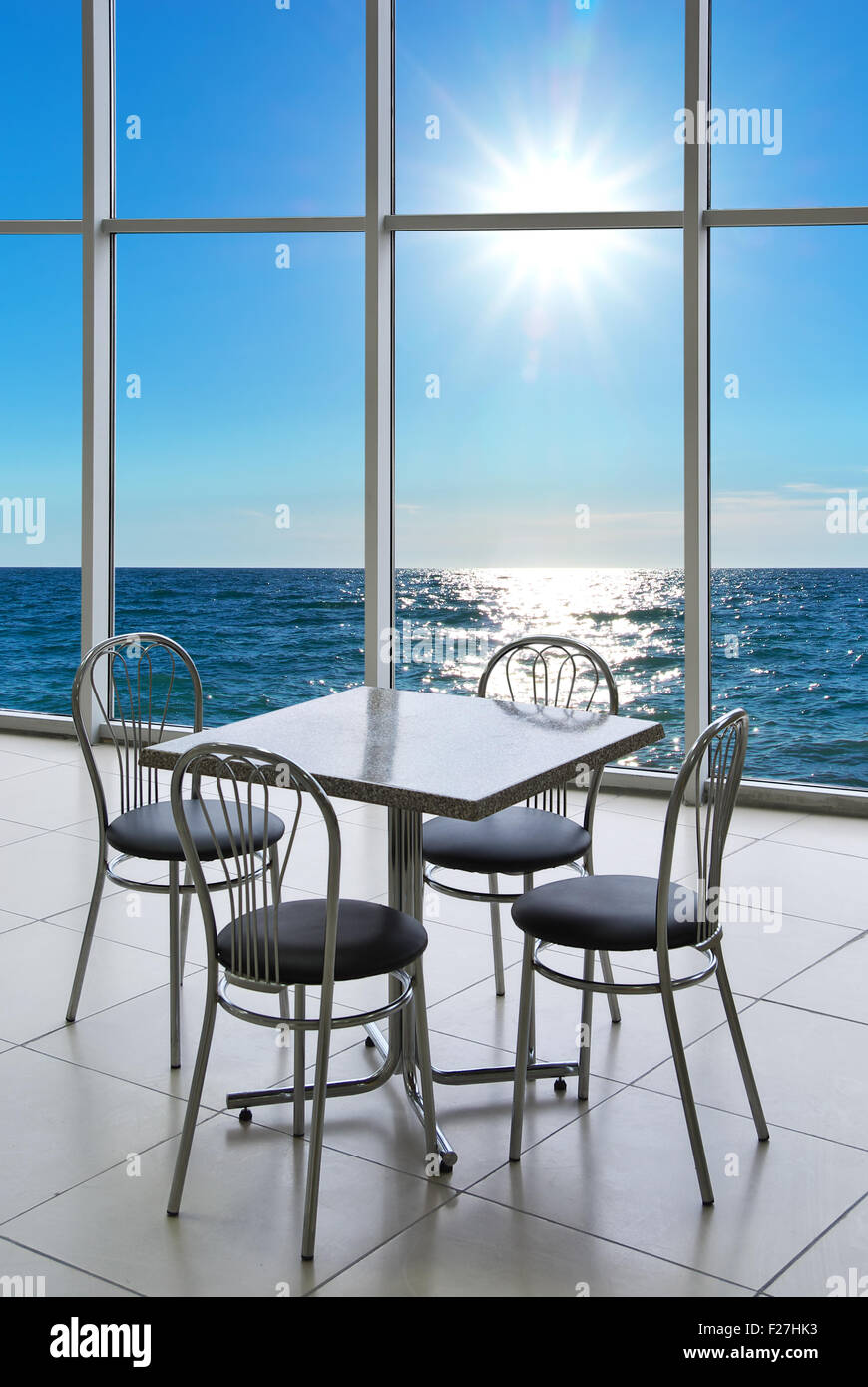 Restaurant terrace composition hi-res stock photography and images - Alamy