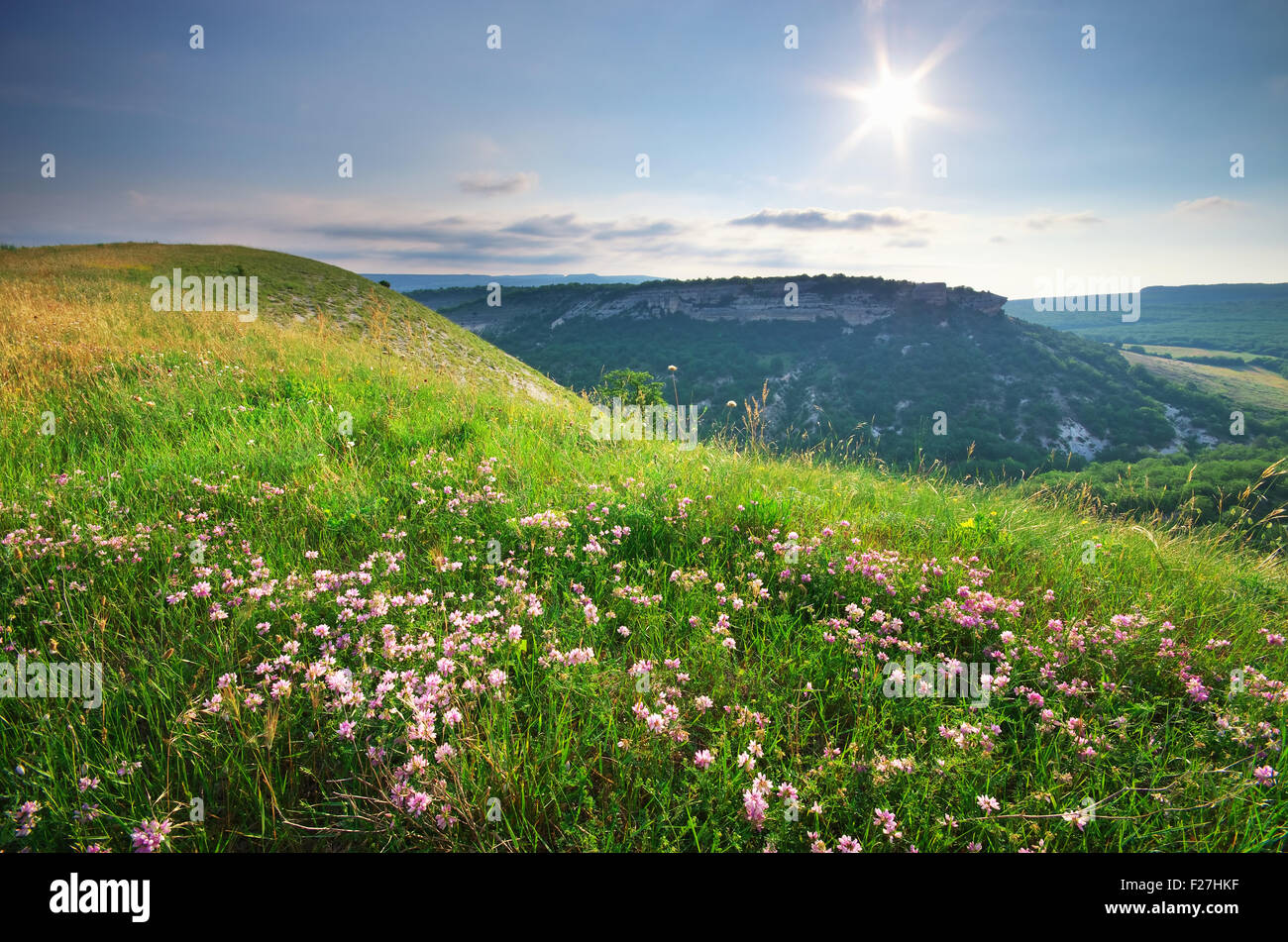 Mountain landscape. Composition of nature Stock Photo - Alamy
