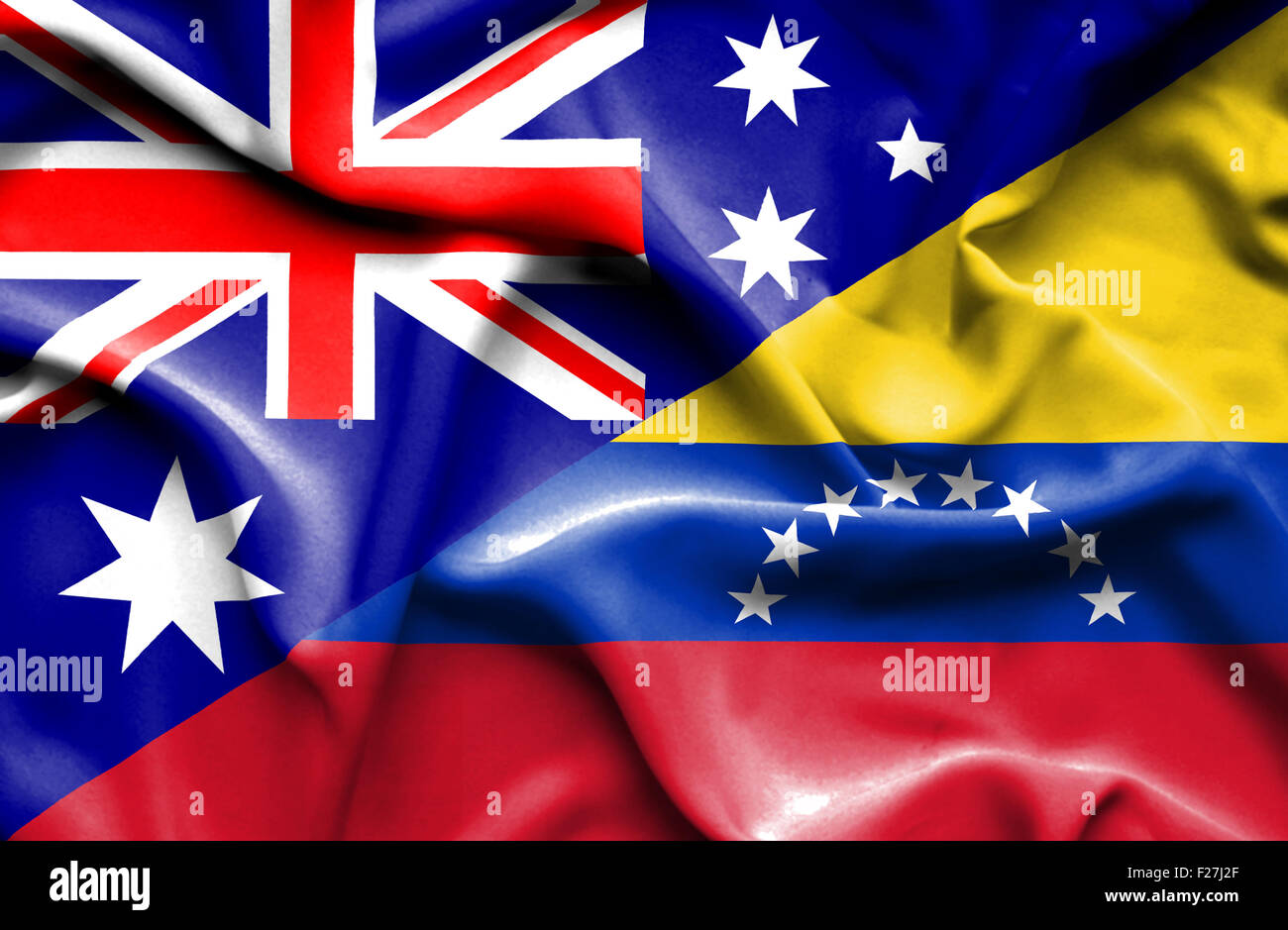 Venezuela australia flag hi-res stock photography and images - Alamy