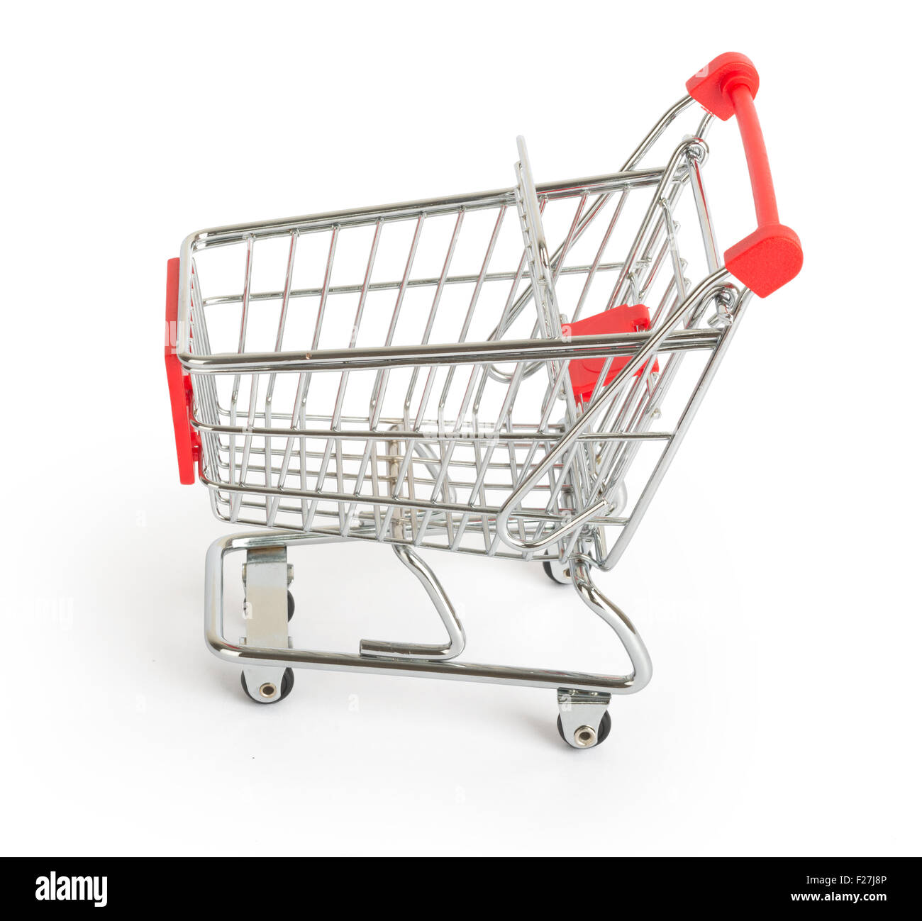 Top view shopping trolley Cut Out Stock Images & Pictures - Alamy