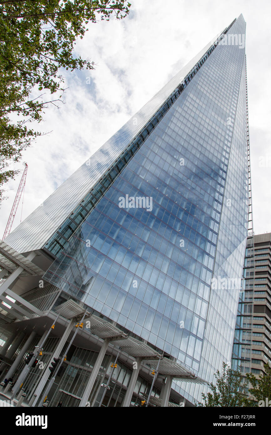 The Shard, also referred to as the Shard of Glass, Shard London Bridge ...