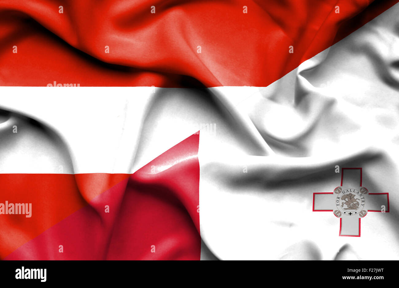Malta austria flag hi-res stock photography and images - Alamy