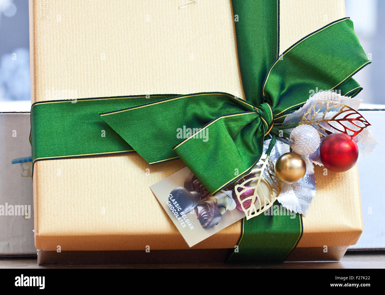 A gift pack for Christmas Stock Photo - Alamy