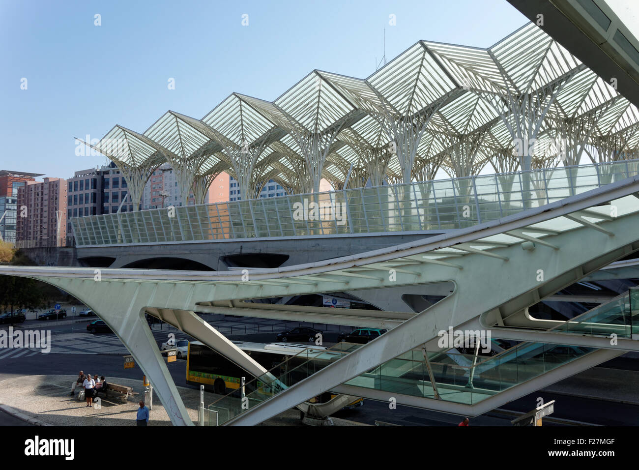 Lisbon Bus Station Stock Photo - Alamy