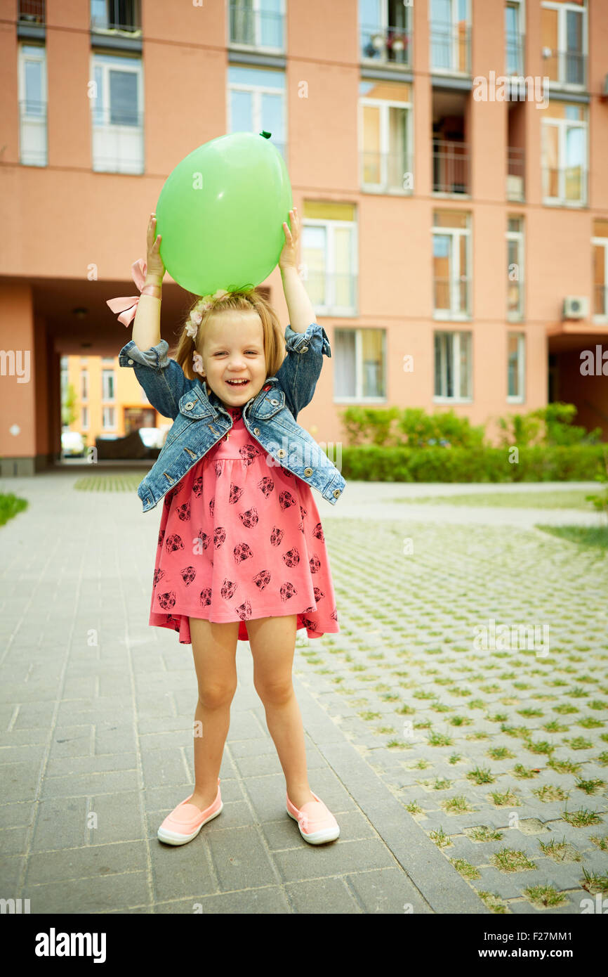 Portrait of funny little child Stock Photo - Alamy