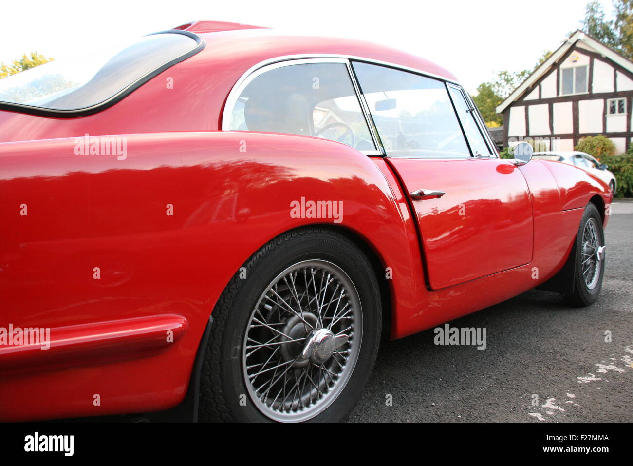 Old Sabre sports car Stock Photo - Alamy