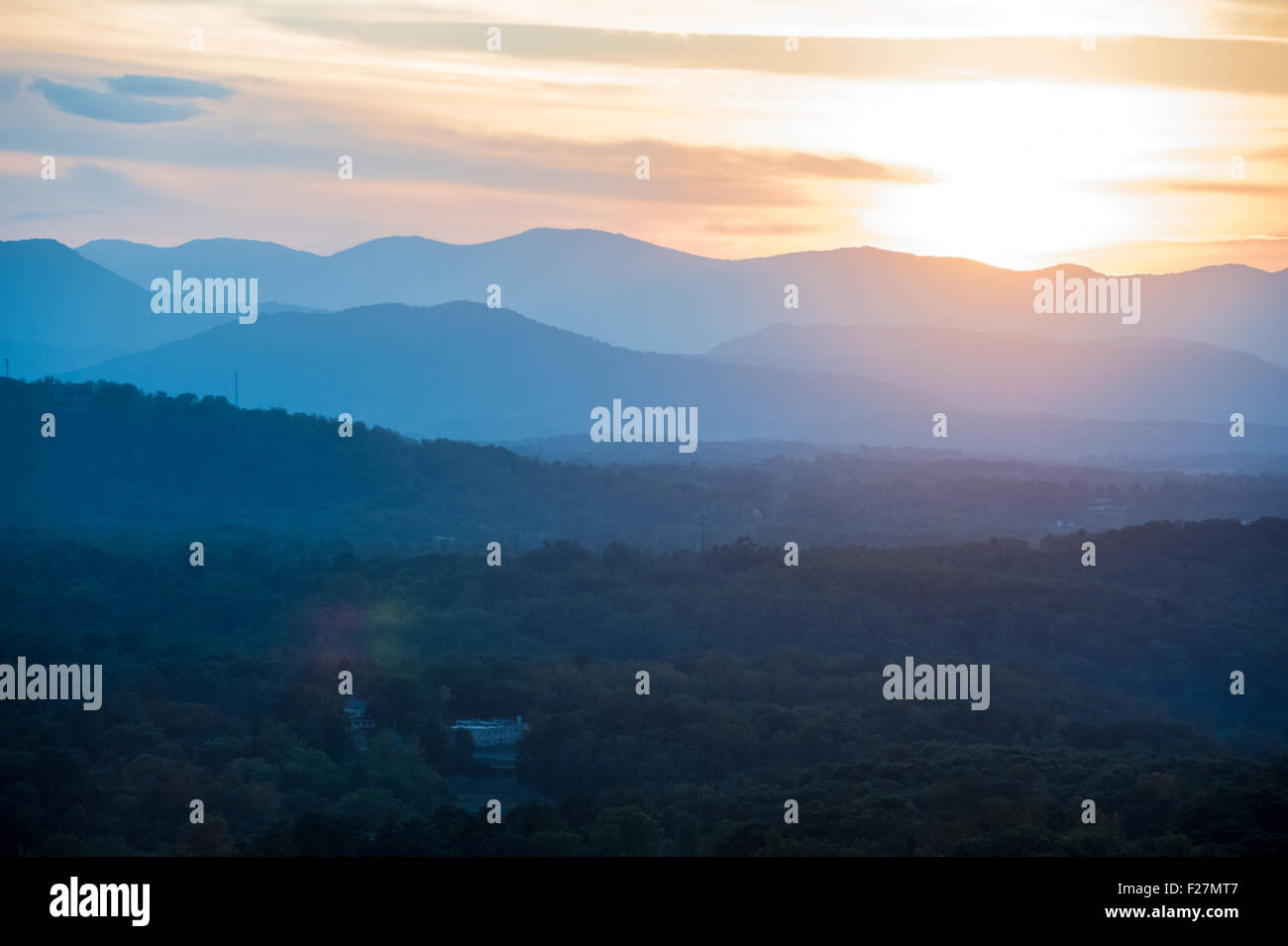 Setting Over A Ridge High Resolution Stock Photography and Images - Alamy