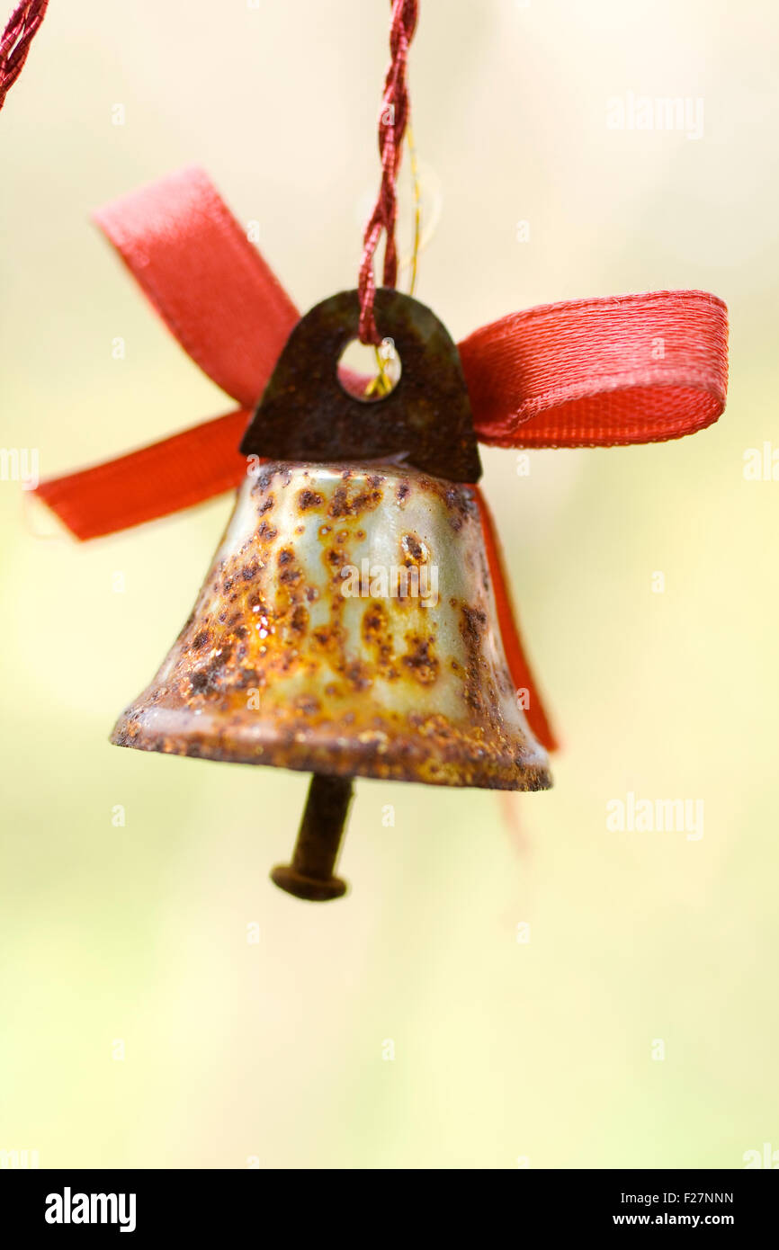 Photo of a Little rusty bell Stock Photo - Alamy