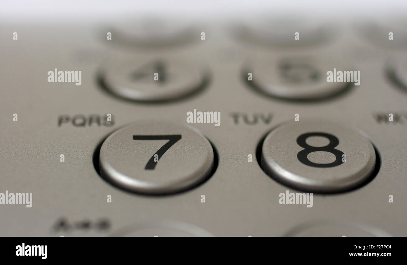 Close up of Telephone numbers Stock Photo - Alamy
