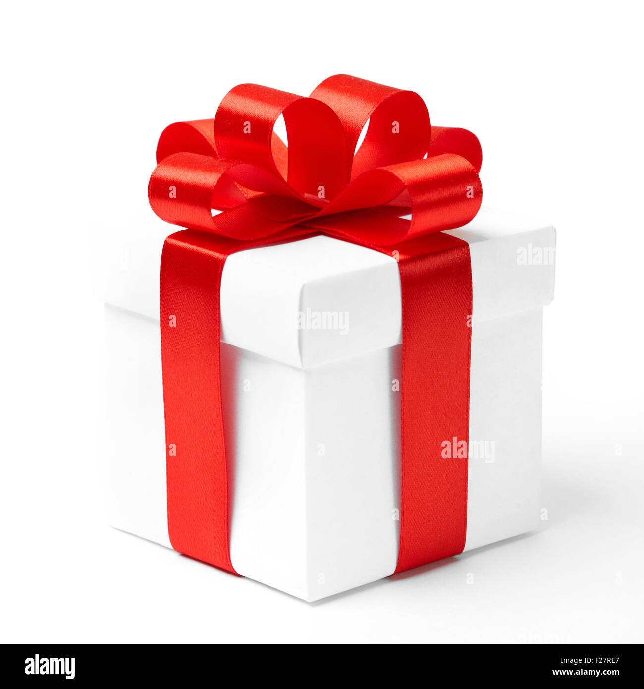 set of gift boxes with a tape Stock Photo - Alamy