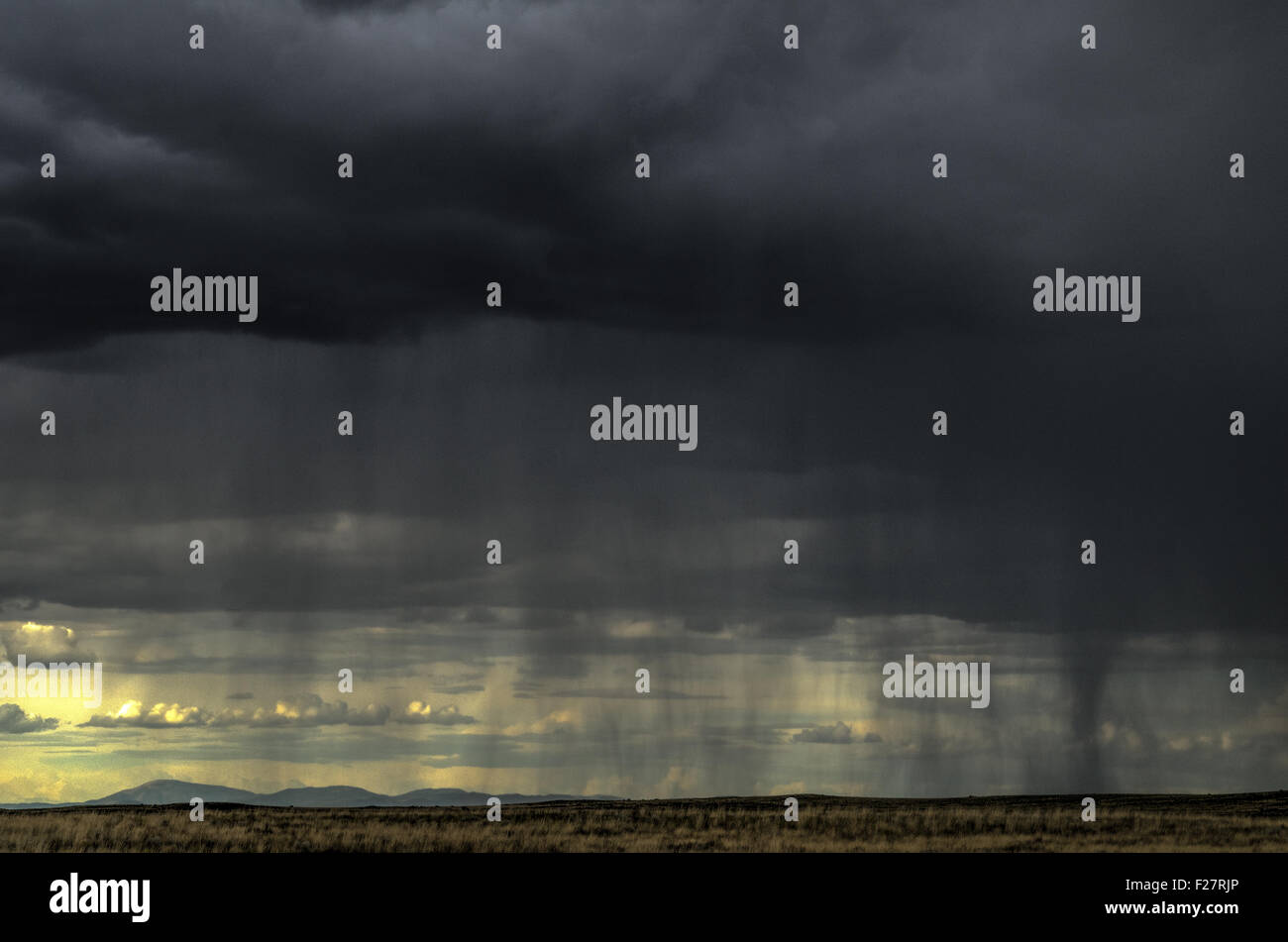 Monsoon rainstorm west of Albuquerque, New Mexico, USA Stock Photo - Alamy
