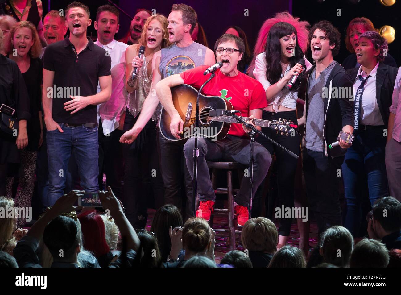 New York, NY, USA. 13th Sep, 2015. Neil Patrick Harris, Stephen Trask ...
