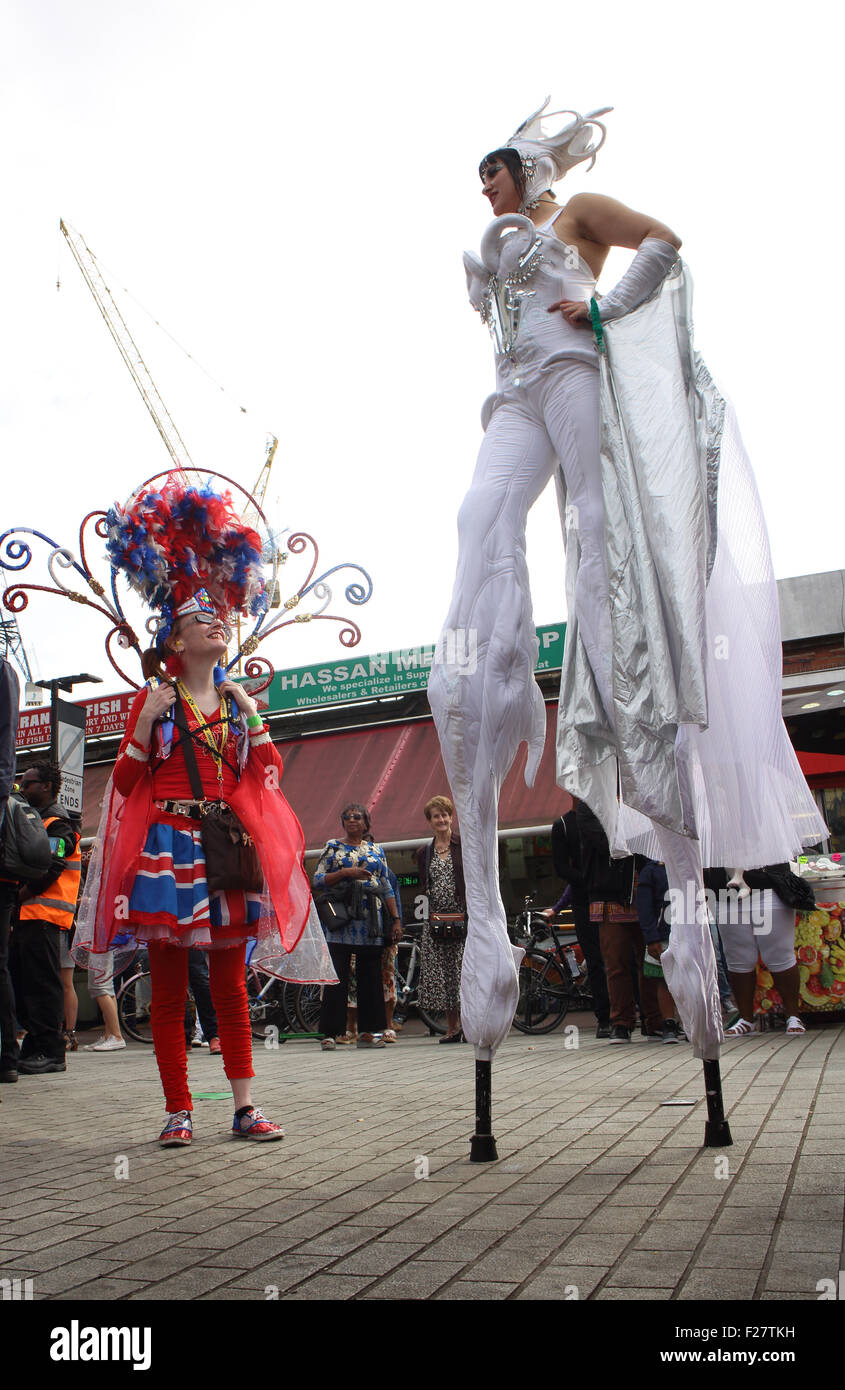 Carnival performer costume hi-res stock photography and images - Alamy