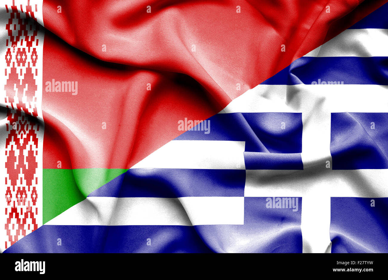 Belarus greece flag hi-res stock photography and images - Alamy